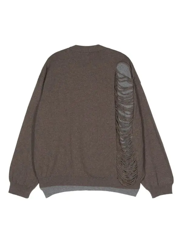 MAGLIANO Distressed Layered Sweater