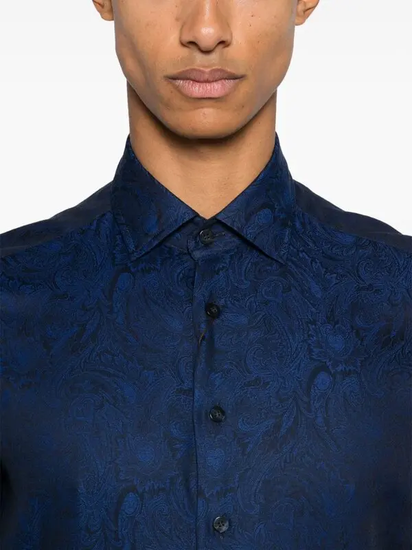 Etro Cotton Jacquard Shirt