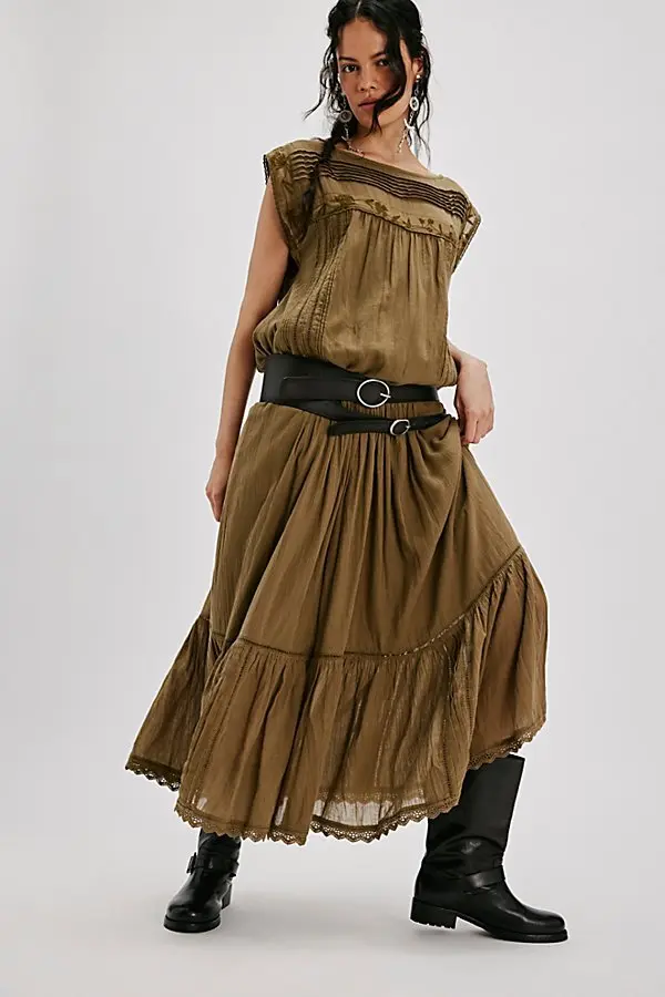 Free People Meadows Edge Maxi Dress