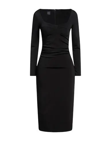 Pinko Midi Bodycon Dress - Black