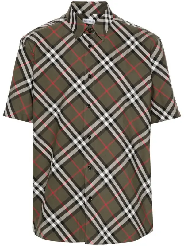 Burberry Check Cotton Shirt