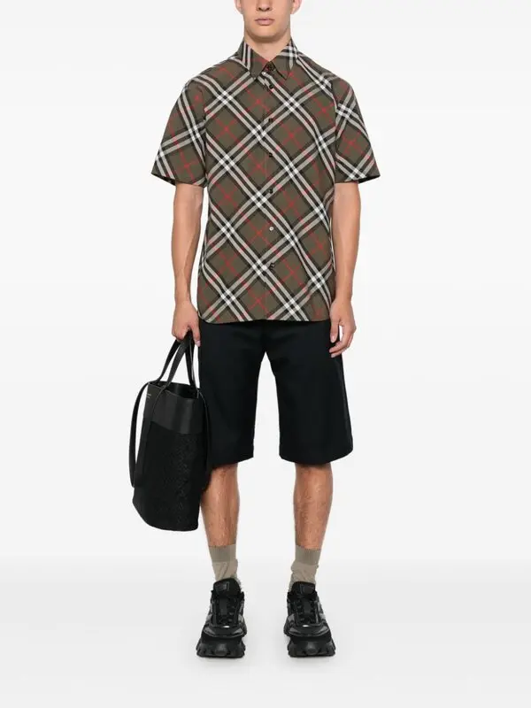 Burberry Check Cotton Shirt