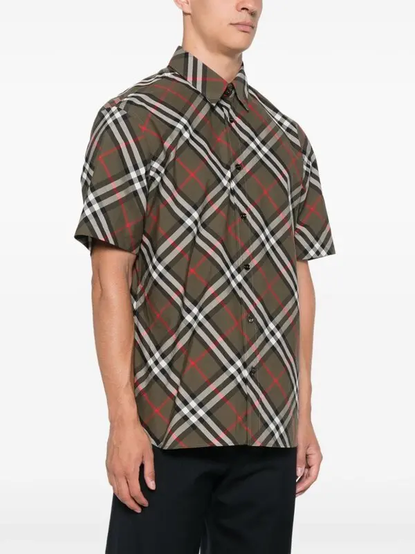 Burberry Check Cotton Shirt