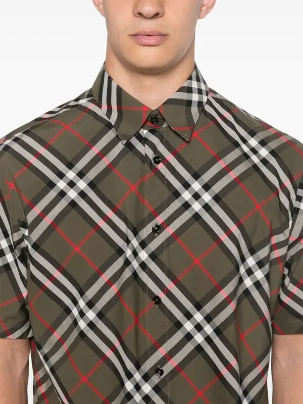 Burberry Check Cotton Shirt
