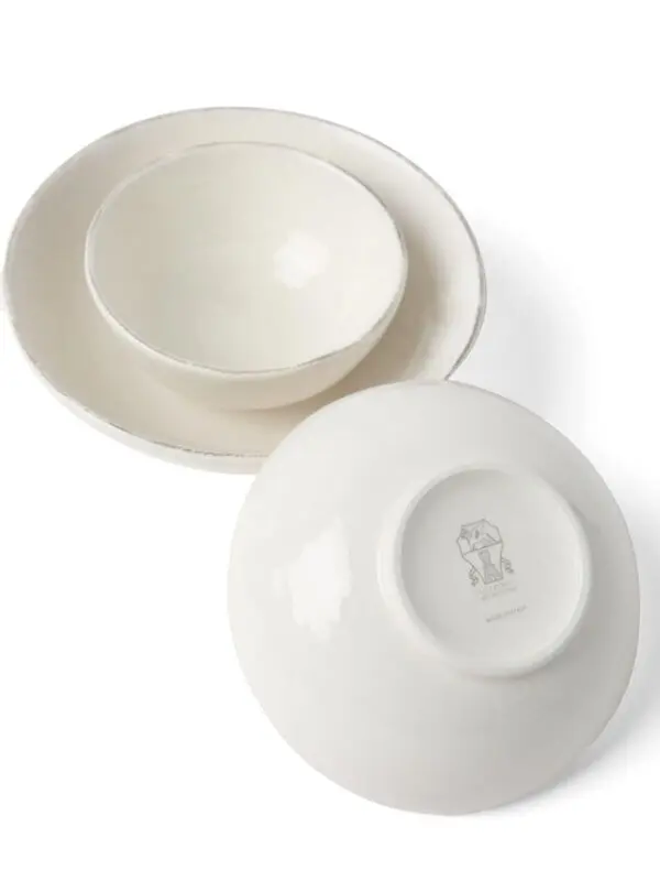 Brunello Cucinelli Ceramic Bowls - White
