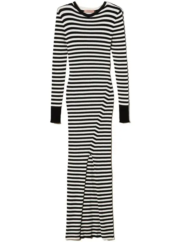 TWINSET Striped Knit Dress
