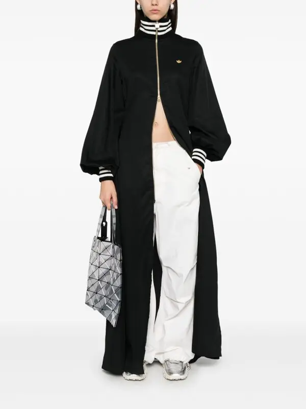 Adidas Satin Maxi Dress - Black | Editorialist