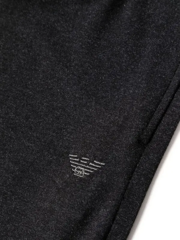 Emporio Armani Logo-embroidered Track Pants