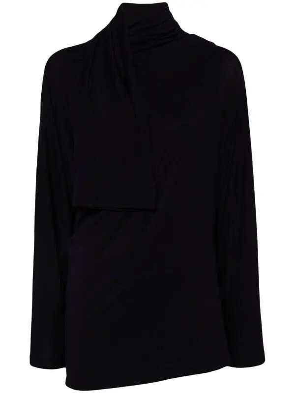 Issey Miyake Asymmetric Neck T-shirt