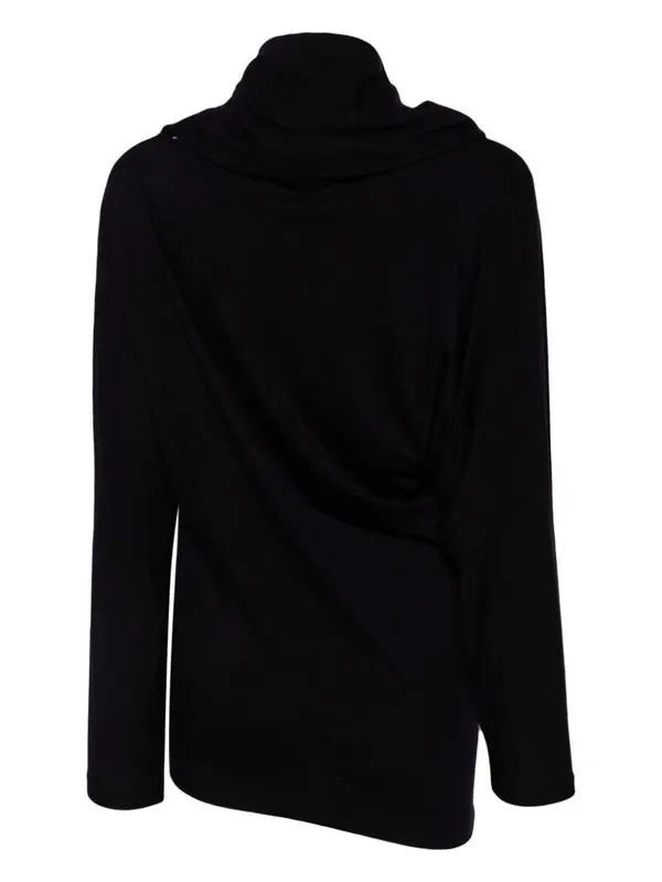 Issey Miyake Asymmetric Neck T-shirt