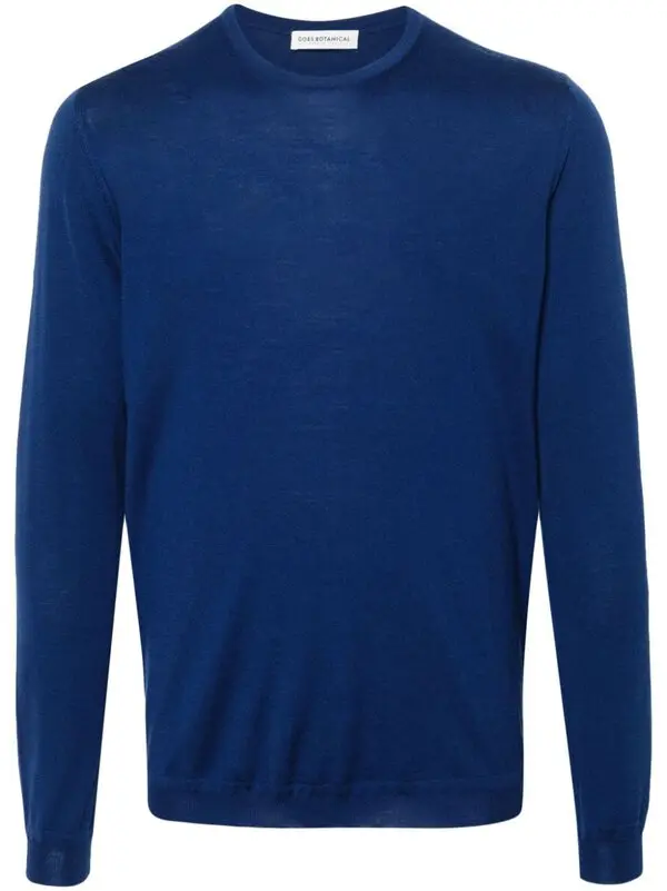 GOES BOTANICAL Merino Wool Sweater - Blue
