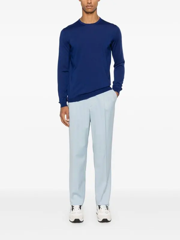 GOES BOTANICAL Merino Wool Sweater - Blue