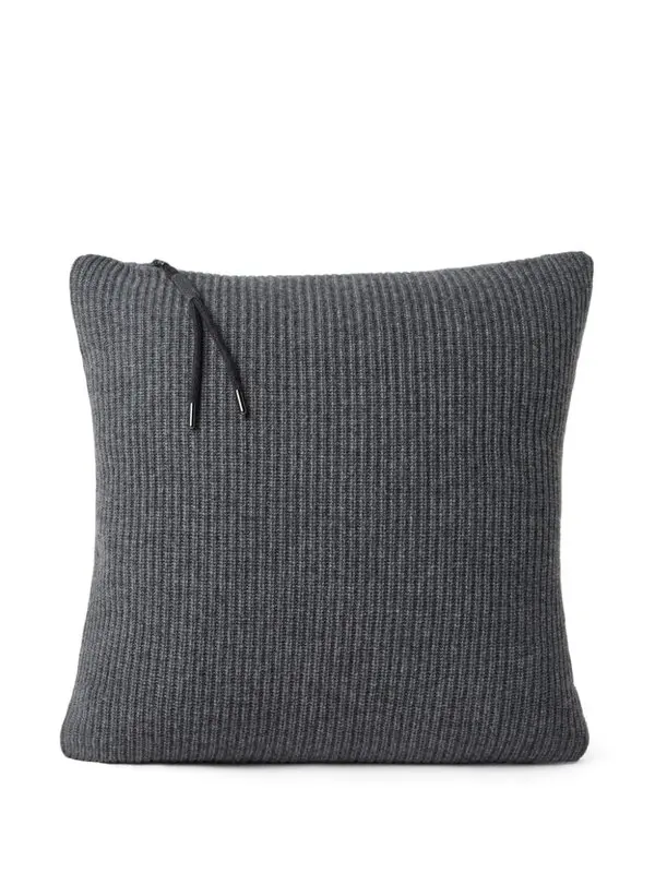 Brunello Cucinelli Cashmere Pillow - Grey