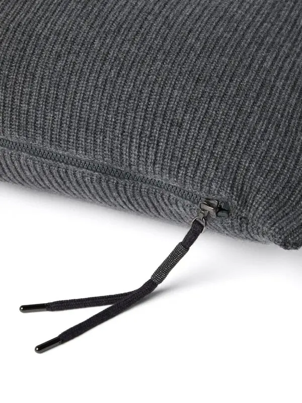 Brunello Cucinelli Cashmere Pillow - Grey