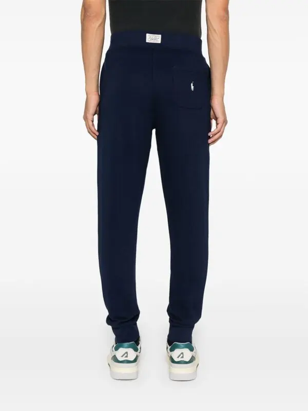 Polo Ralph Lauren Logo-patch Track Pants - Blue