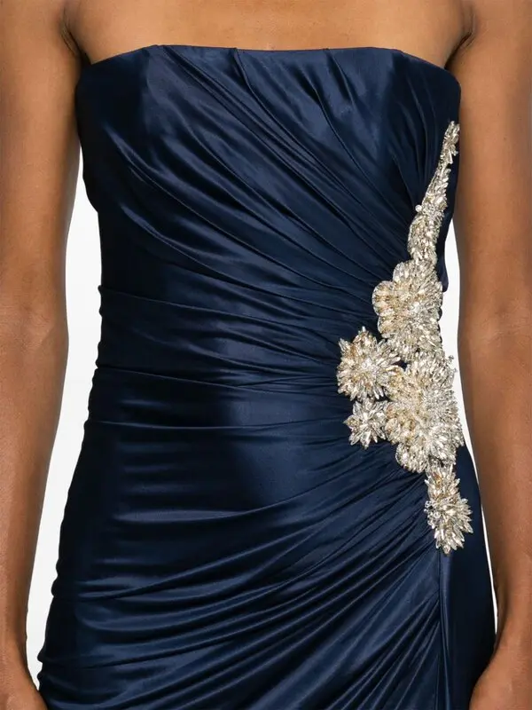 Costarellos Elettra Gown - Blue