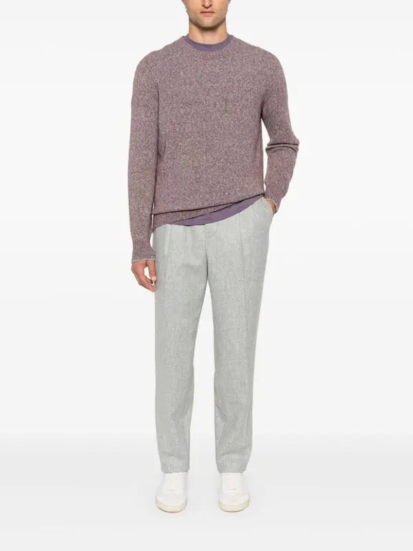 Brunello Cucinelli Wool Trousers - Grey