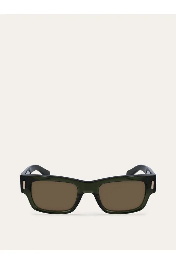 FERRAGAMO Rectangle Sunglasses - Gold