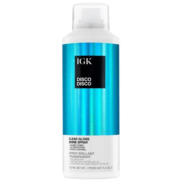 IGK Disco Disco Clear Gloss Shine Hair Spray - One-color