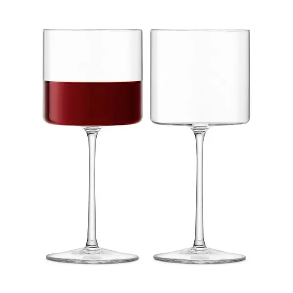LSA Otis Red Wine Glass, Set Of 2 - Clear