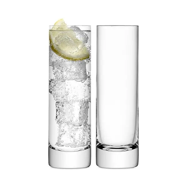 LSA Bar Long Drink Glass, Set Of 2 - Clear