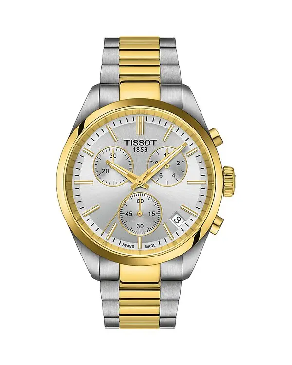 TISSOT Pr 100 Chronograph Watch - Silver/two-tone