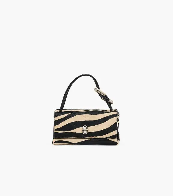 Marc Jacobs Zebra Haircalf Mini Dual Bag