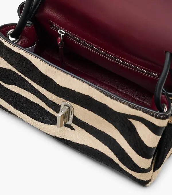 Marc Jacobs Zebra Haircalf Mini Dual Bag