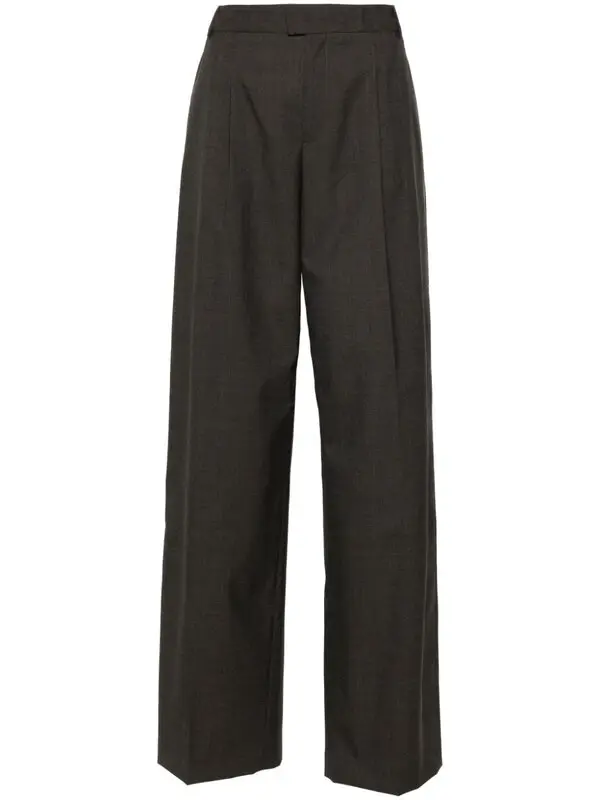 Blumarine Logo-plaque Trousers
