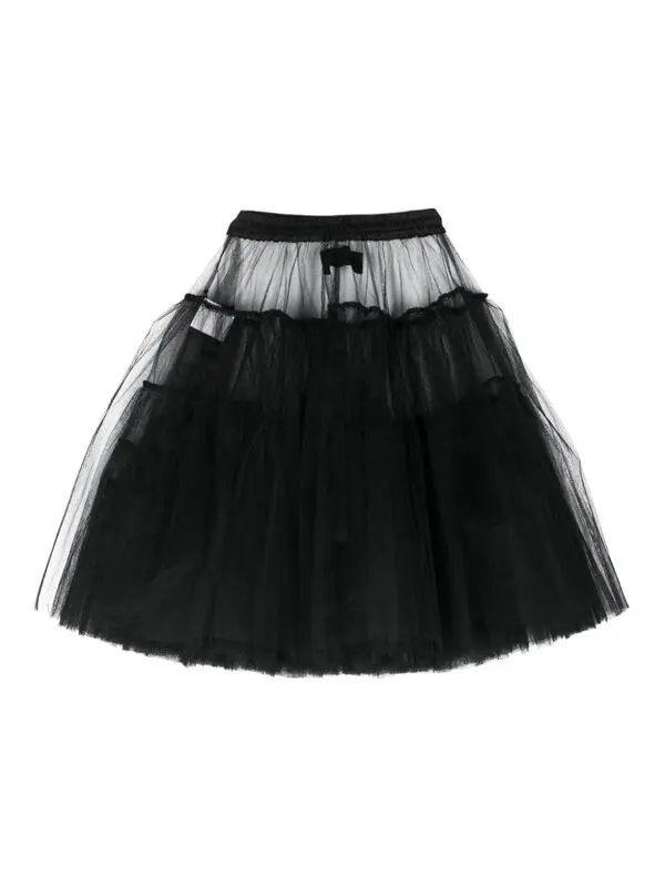 RUNDHOLZ Tulle Midi Skirt