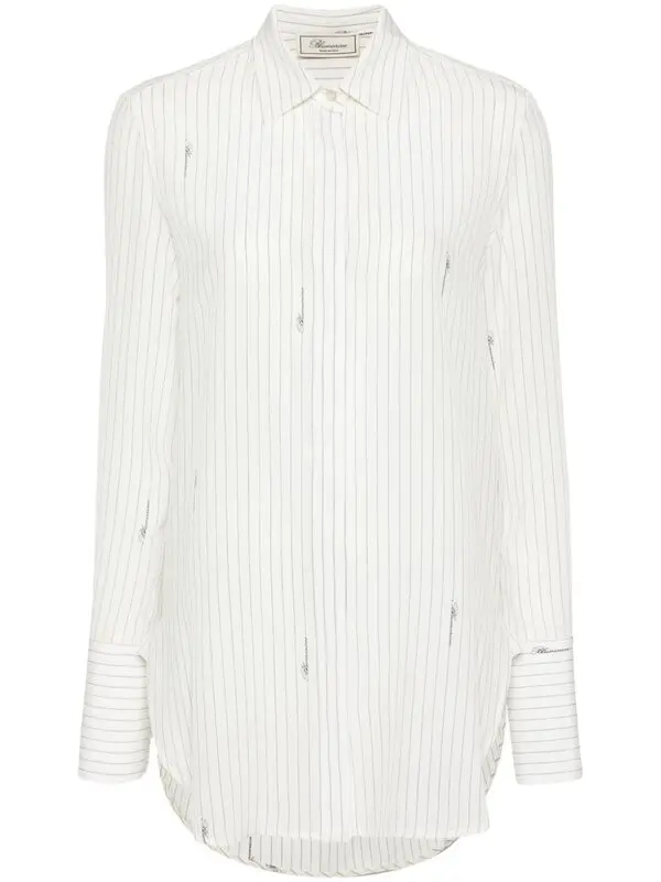 Blumarine Pinstriped Shirt