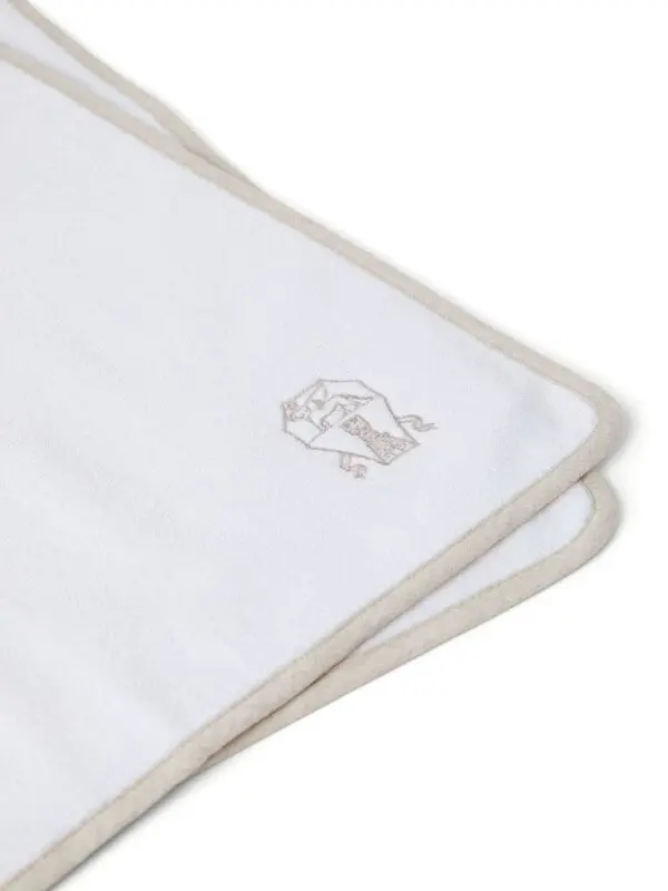 Brunello Cucinelli Logo-embroidered Towel