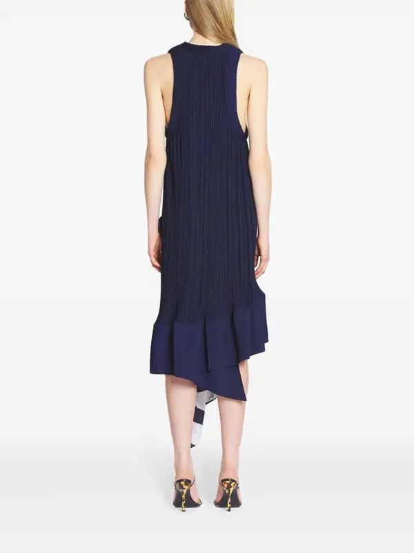 LANVIN Pleated Midi Dress