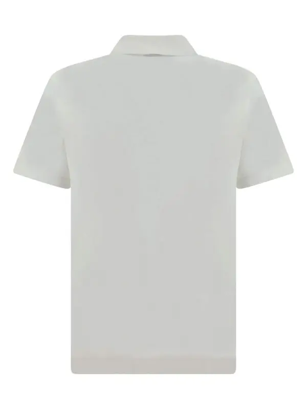 Paul & Shark Garment-dyed Cotton Polo Shirt - White