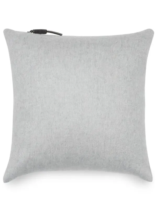 Brunello Cucinelli Cashmere Pillow - Grey