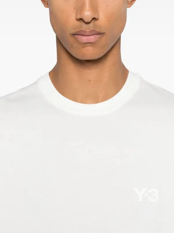 Y3 Logo-print T-shirt - White