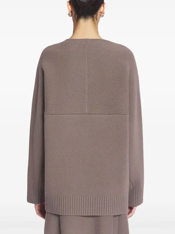 LANVIN Wool-cashmere Oversized Jumper