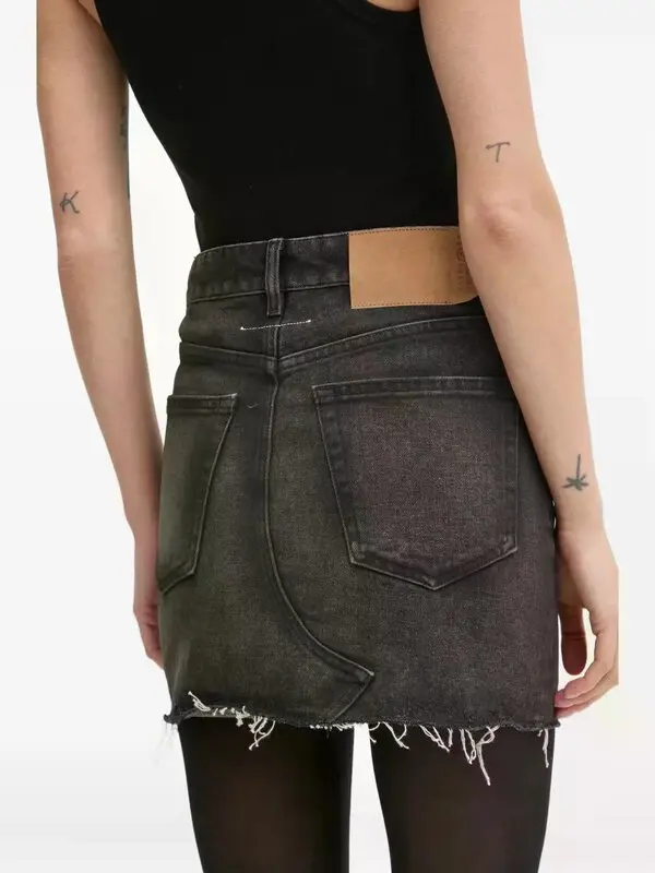 MAISON MARGIELA Frayed Denim Skirt