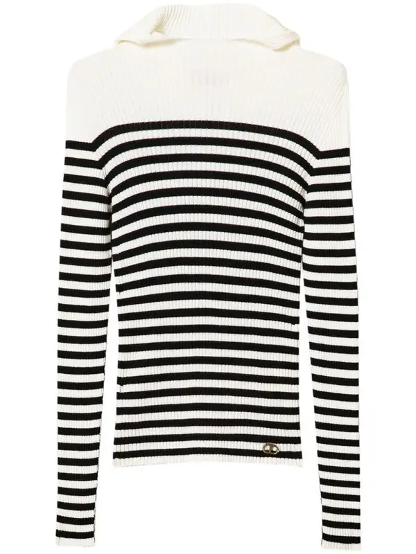 TWINSET Striped Knit Jumper