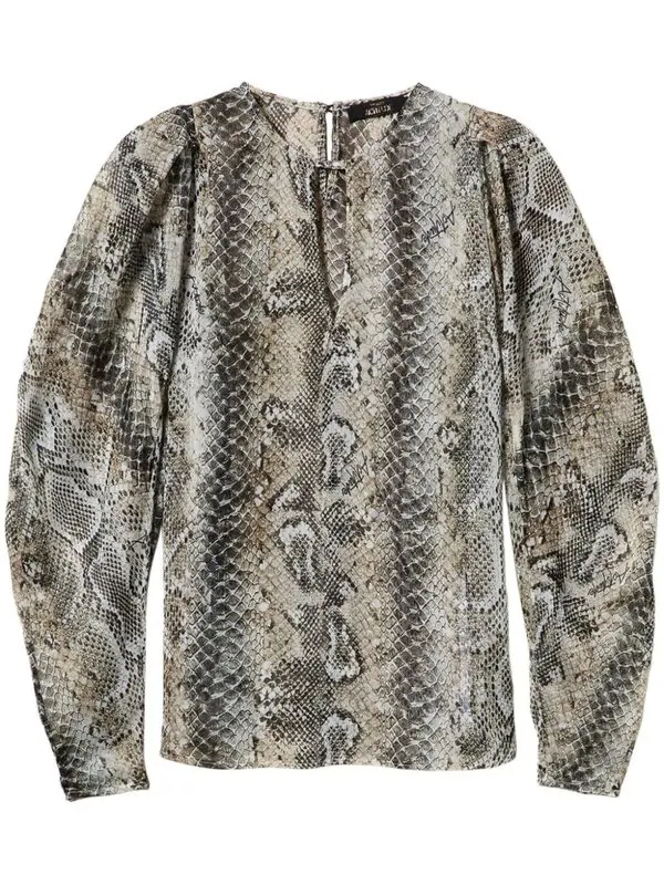 TWINSET Snakeskin-print Blouse