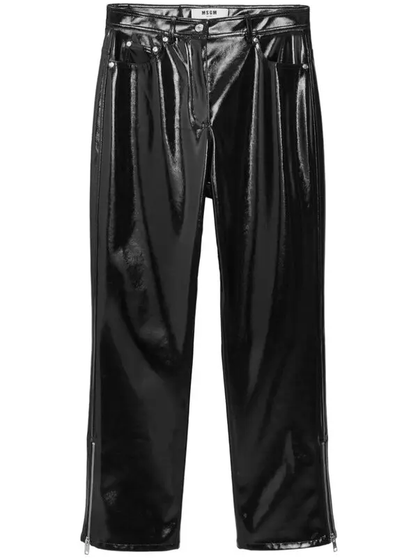 MSGM Drop-crotch Tapered Trousers