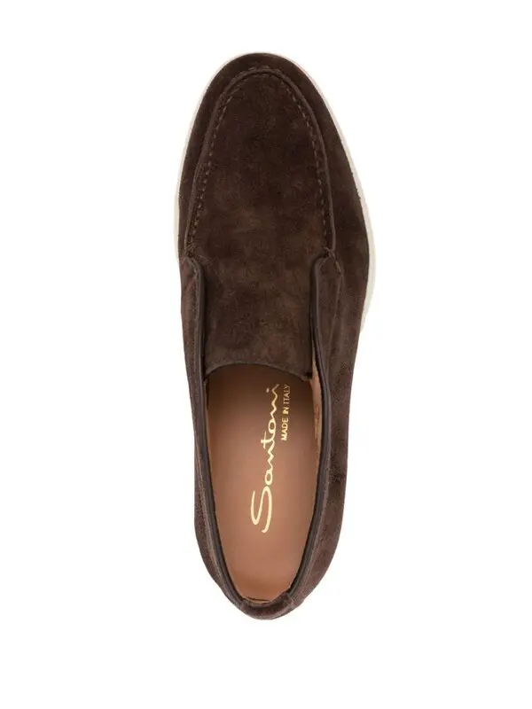 Santoni Suede Desert Boots
