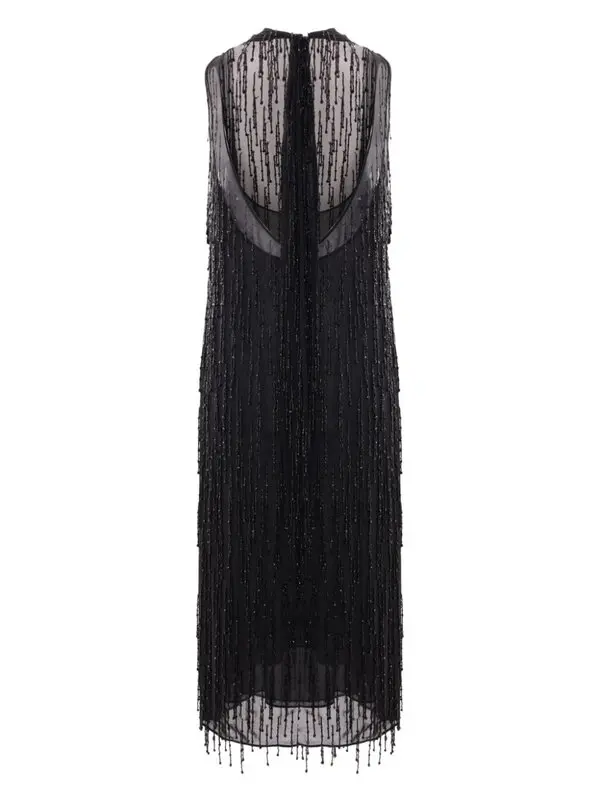 Blumarine Beaded Halterneck Dress