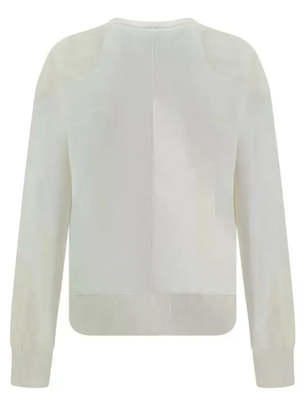 THOM KROM Panel-detailing Cotton Sweatshirt