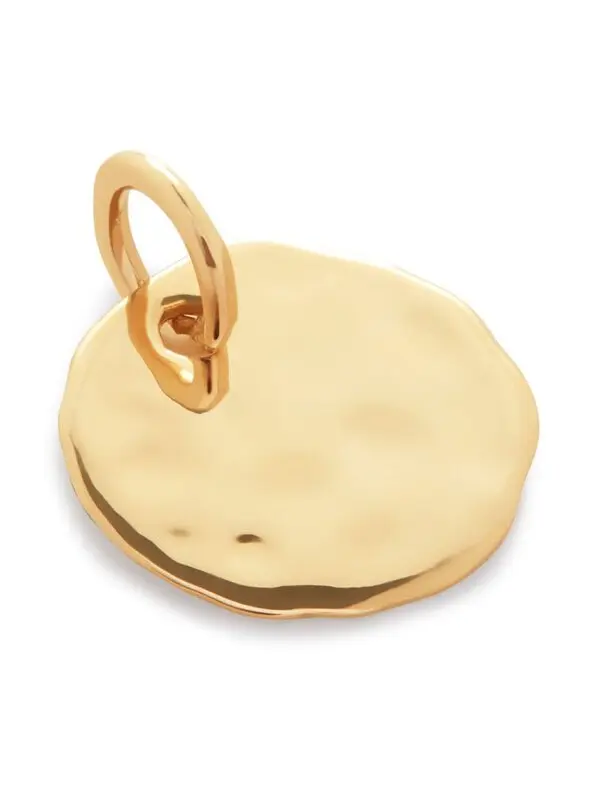 Monica Vinader 14kt Recycled Yellow Siren Pendant Charm - Gold