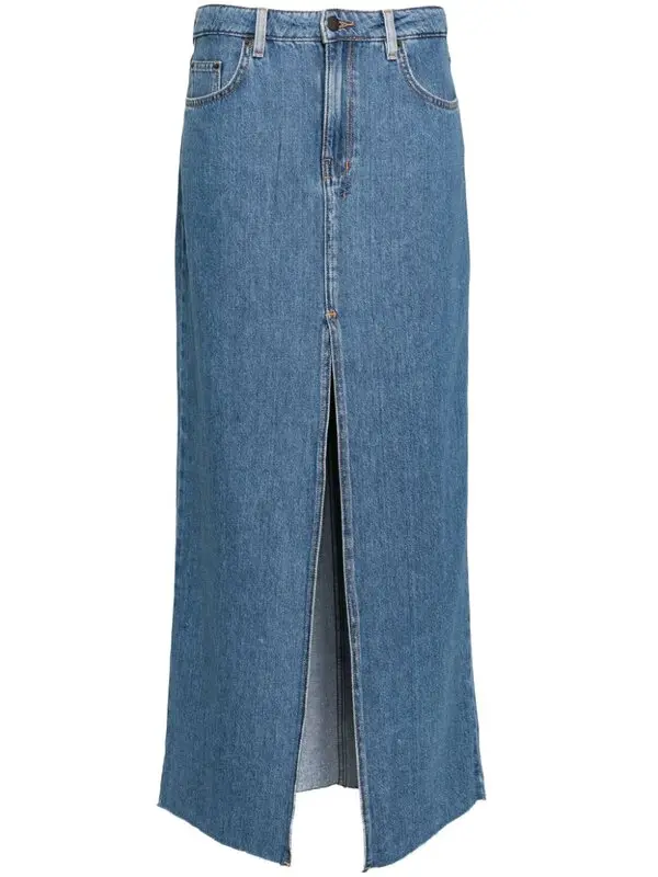 Ksubi Kara Maxi Denim Skirt
