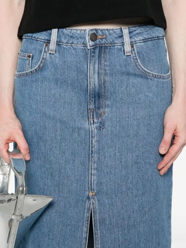 Ksubi Kara Maxi Denim Skirt