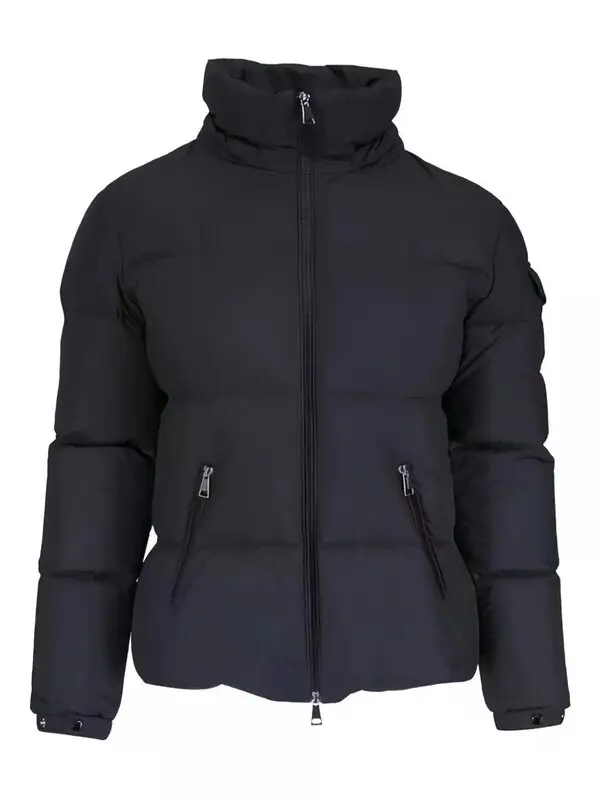 Moncler Fourmines Hooded Quilted Jacket - Black