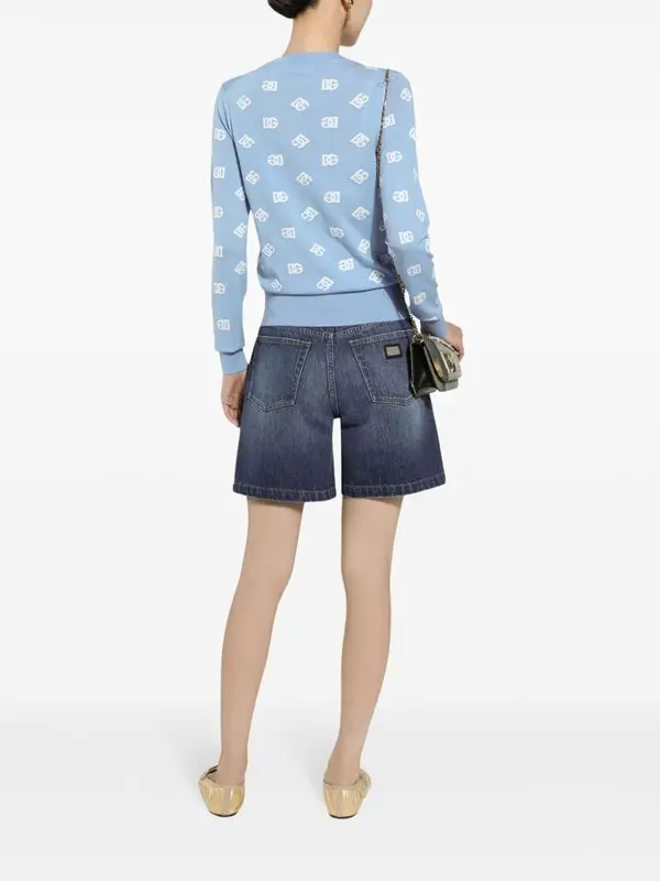 Dolce & Gabbana Dna Logo Print Cardigan
