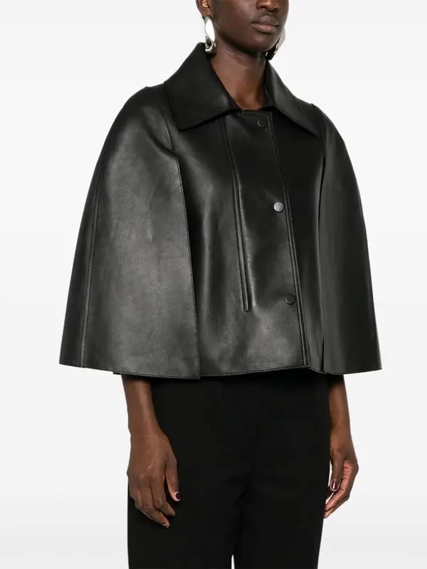 TOTEME Double Leather Cape